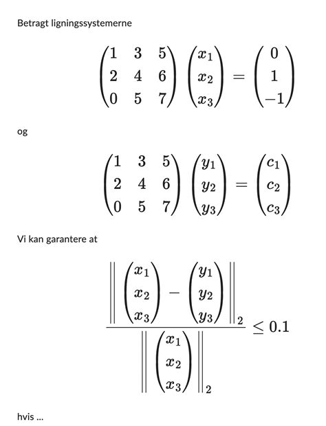 consider the systems of