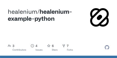 GitHub Healenium Healenium Example Python