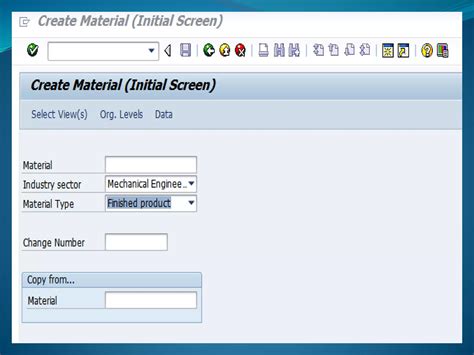 Material Master Data In Sap Mm PPTX