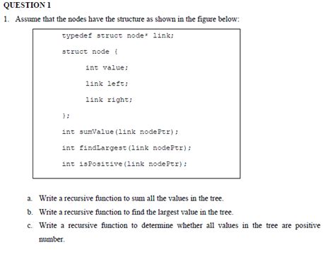 Solved QUESTION 1 1 Assume That The Nodes Have The Chegg