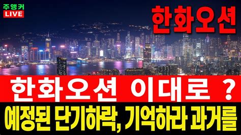 한화오션 주가전망 폭락단기 하락의 핵심이유 개미 주의 한화 오션을 기억하라대응전략 중요 반드시 확인 한화오션목표가 한화오션대응 한화오션전망 Youtube