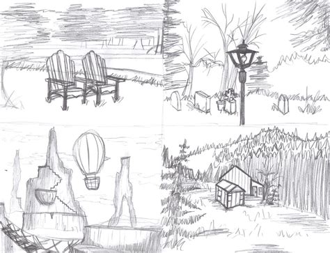 Art Class Thumbnail Sketches By Rayawolf On Deviantart