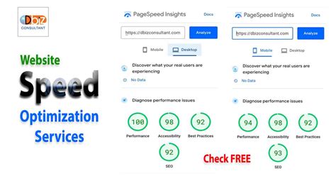 Speed Optimization Services - Dbiz Consultant