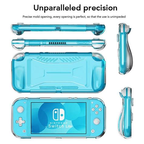 Nintendo Switch Lite ニンテンドースイッチライト ケース カバー ハンドグリップ付き ソフトケース Tpu クリア 透明