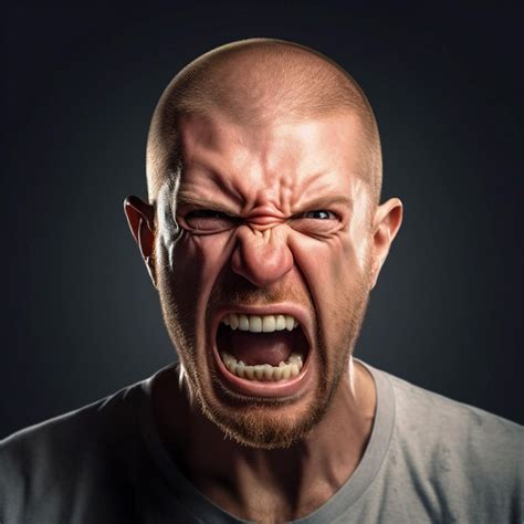 Angry Person Face