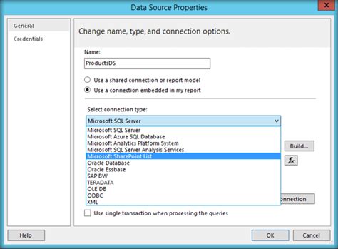 Working With Integrated Ssrs Reports In Sharepoint Server 2016