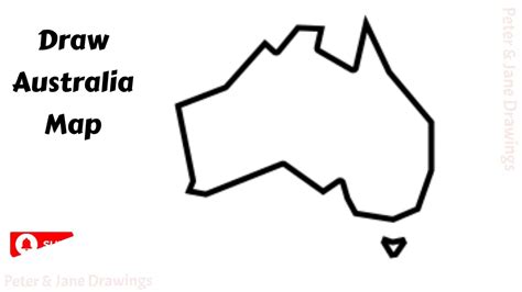 Australia Map Easy To Draw Domini Hyacintha