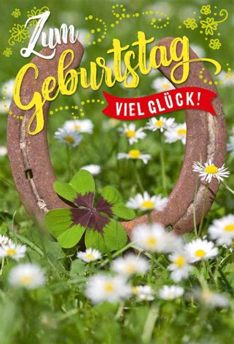 3d Foto Klappkarte Depesche Standard Format Grußkarte Zum Geburtstag