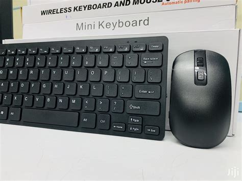 Mini Wireless 2 4G Keyboard Mouse Black Color Wistan Technologies