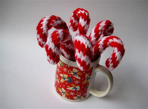 Candy Cane Knitting Patterns