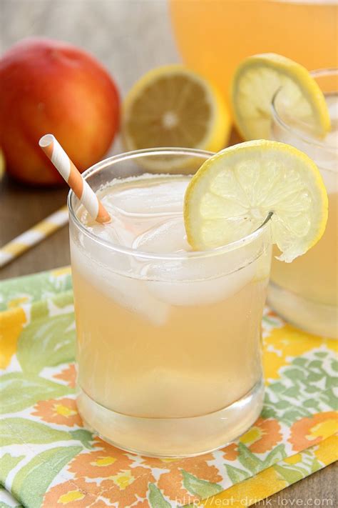 Peach Lemonade Eat Drink Love