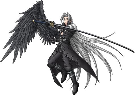 Sephiroth Dragon Quest Final Fantasy Final Fantasy Vii Artist Request Game Cg Highres