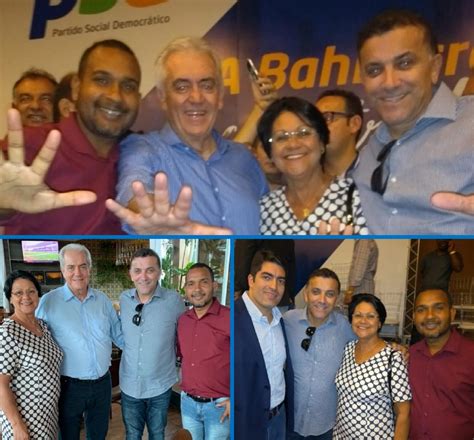 Conceição Da Feira Prefeito Pompílio E Comitiva Participam De Encontro