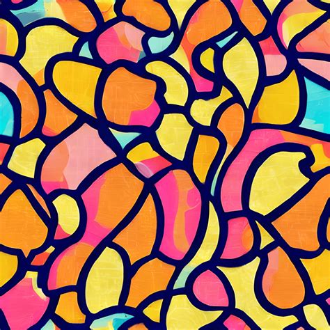 Abstract Art Seamless Pattern · Creative Fabrica