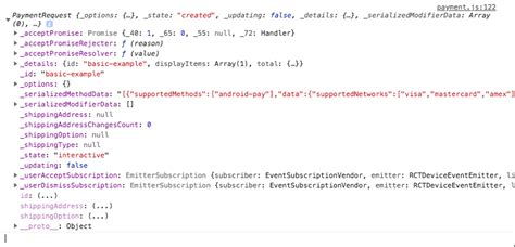 Payment Sheet Did Not Show In Android Issue 126 Naoufal React