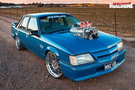 Blown 1985 Holden Vk Berlina Blue Meanie Tribute