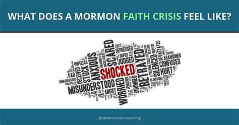 What Does A Mormon Faith Crisis Feel Like — Post Mormon Coaching