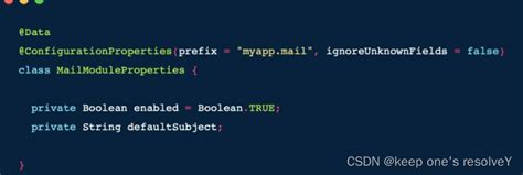 Configurationproperties和value区别configurationproperties 默认值 Csdn博客
