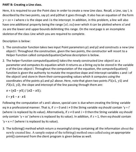 Solved Exercise 4 Points And Lines Part A Creating A Point