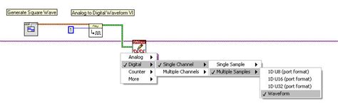 analog arbitrary waveform to digital ouput ni community