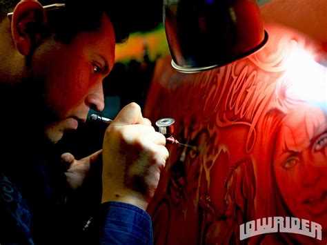 Alberto Herrera Feature Artist Lowrider Magazine