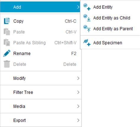 Lucid Builder Entities Tree Context Pop Up Menu Lucid Help