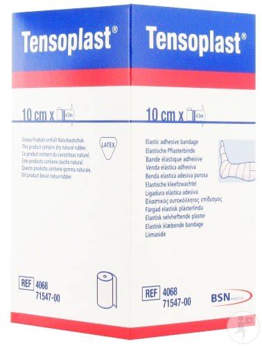 Tensoplast Bande 10cm X 2 75m 4068 Newpharma