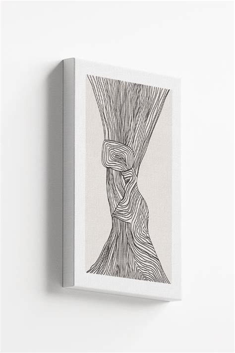 abstract doodle lines canvas artdesign