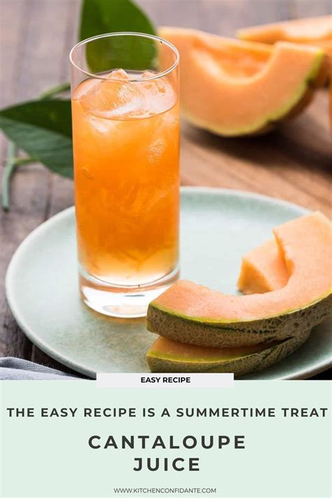 Sweet Cantaloupe Juice Cantaloupe Juice Cantaloupe Juice Recipes