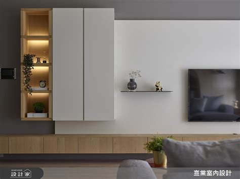 34坪新成屋5年以下北歐風客廳案例圖片宣棠室內設計宣棠悠白漫遊之4－設計家 Searchome