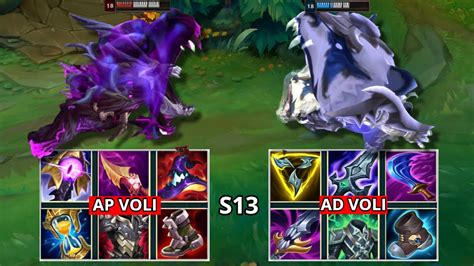 Ap Volibear Vs Ad Volibear Full Build Fights And Best Moments Youtube