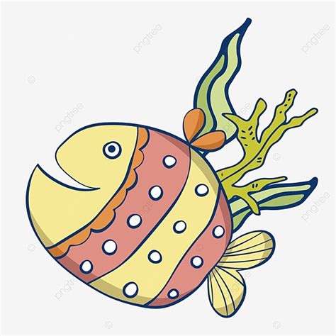 해저 물고기 삽화 도안 장식 무늬 물고기 창의성 Png 일러스트 및 벡터 에 대한 무료 다운로드 Pngtree