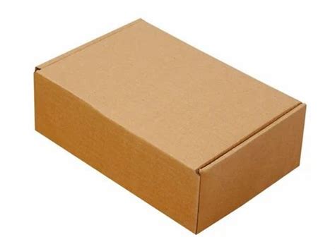 Plain Rectangular Corrugated Box At ₹ 10piece Libaspur New Delhi