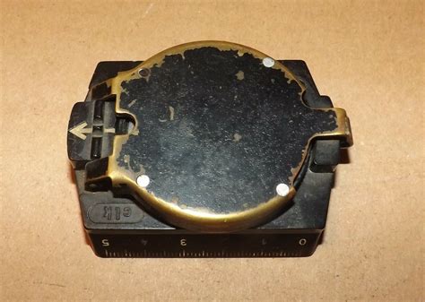 Ww2 German Army Compass Clk Code From Eastern Front 15250820