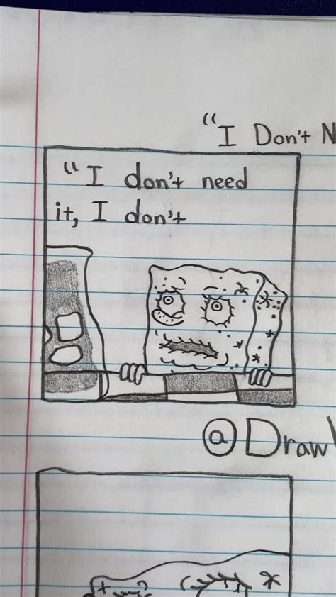 How To Draw Meme Spongebob
