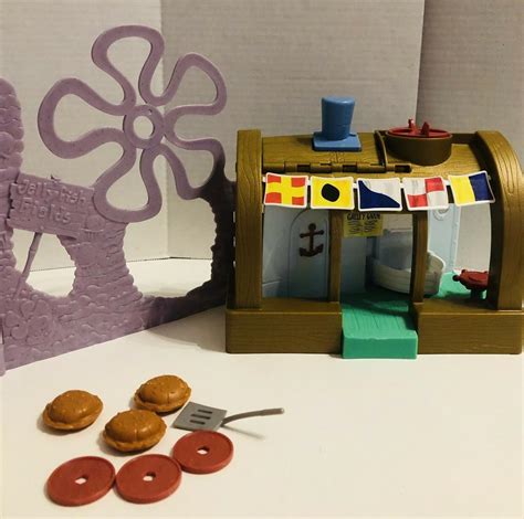 Imaginext Spongebob Krusty Krab Chum Bucket Playset And Figures 2014117081