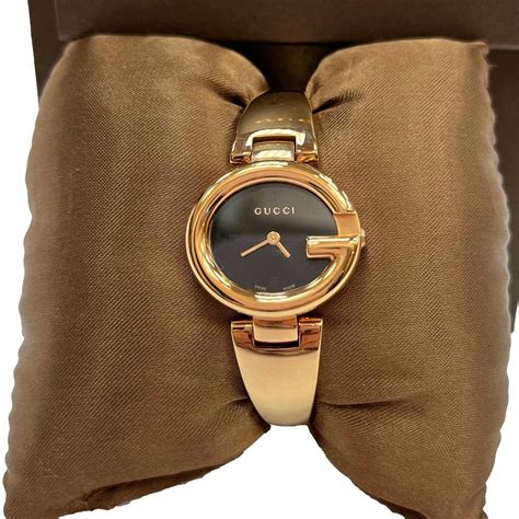 Gucci Ladies Watch Rose Gold Past And Present Boutique