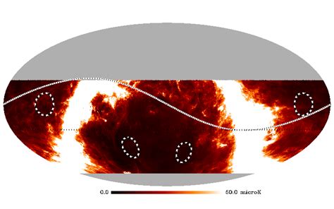 Mollweide Projection Of The Sky In Equatorial Coordinates Showing The