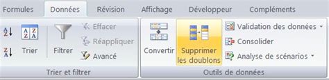 La Gestion Des Doublons Dans Excel