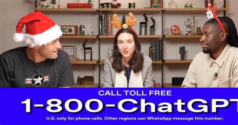 Openai Announces 1 800 Chatgpt