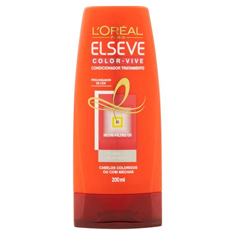 Condicionador Elseve Colorvive 200ml Elseve Drogarias Tamoio