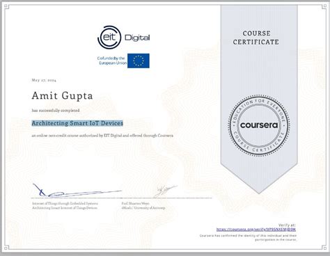 Coursera Learn Amit Kumar Gupta
