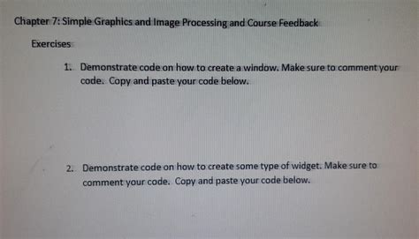 Solved Chapter 7 Simple Graphics And Image Processing And