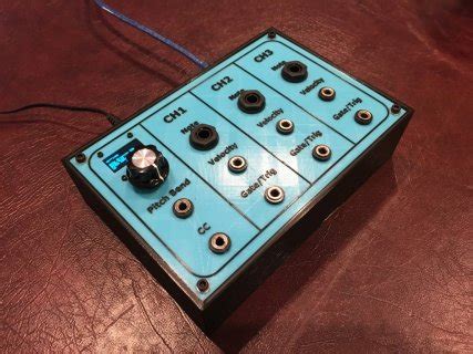 Posted Yet Another Midi To Cv Converter Teensy Forum