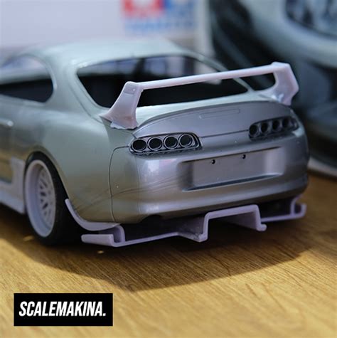 Stl File Top Secret Rear Diffuser Supra Mk4 1 24・3d Printer Design To