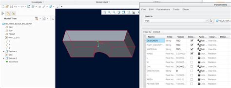 simple design automation creo api [creo relations] parameter 參數