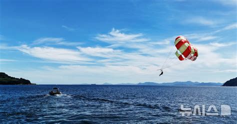 파란 하늘을 날으며 여름 더위 날려요 뉴시스pic