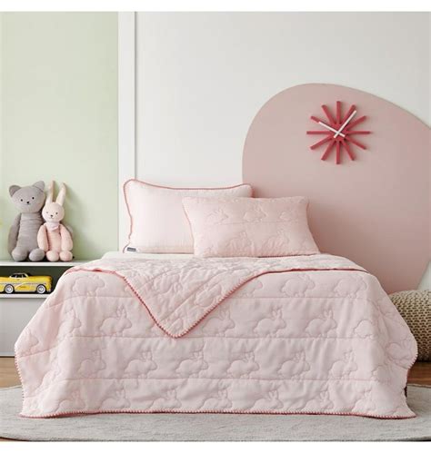 모던하우스 풍기인견모달 래빗퀼팅 이불겸패드 소프트핑크 티몬