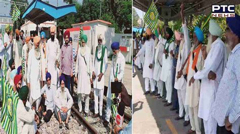 Punjab Farmer Protest ਪੰਜਾਬ ਹਰਿਆਣਾ ਚ 100 ਤੋਂ ਵੱਧ ਟਰੇਨਾਂ ਪ੍ਰਭਾਵਿਤ 50