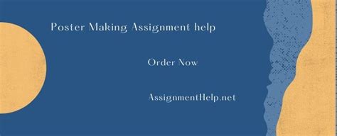 Poster Making Diploma Assignment Help Poster Assignment Maker